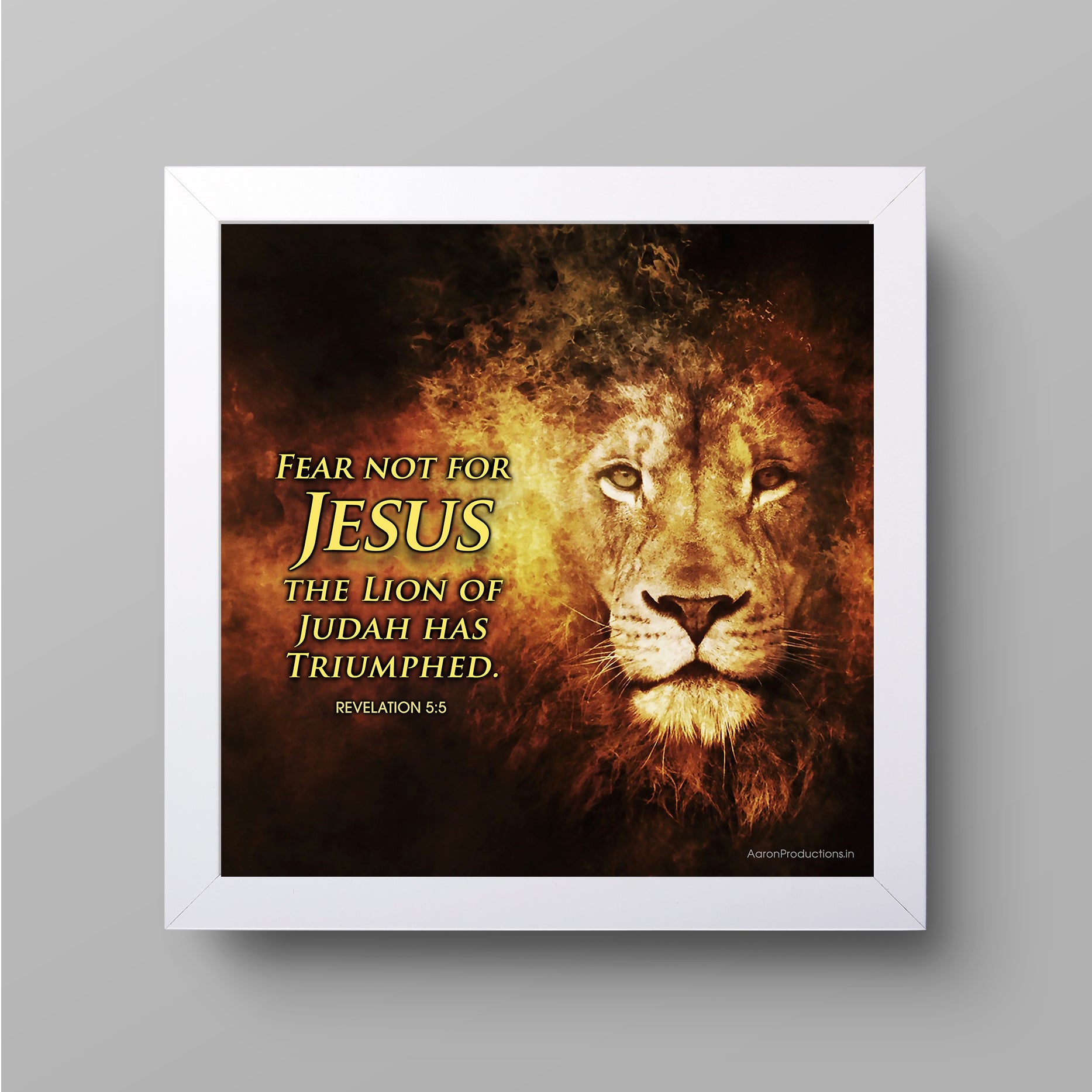 Wall Décor - Jesus the Lion of Judah – Aaron Productions