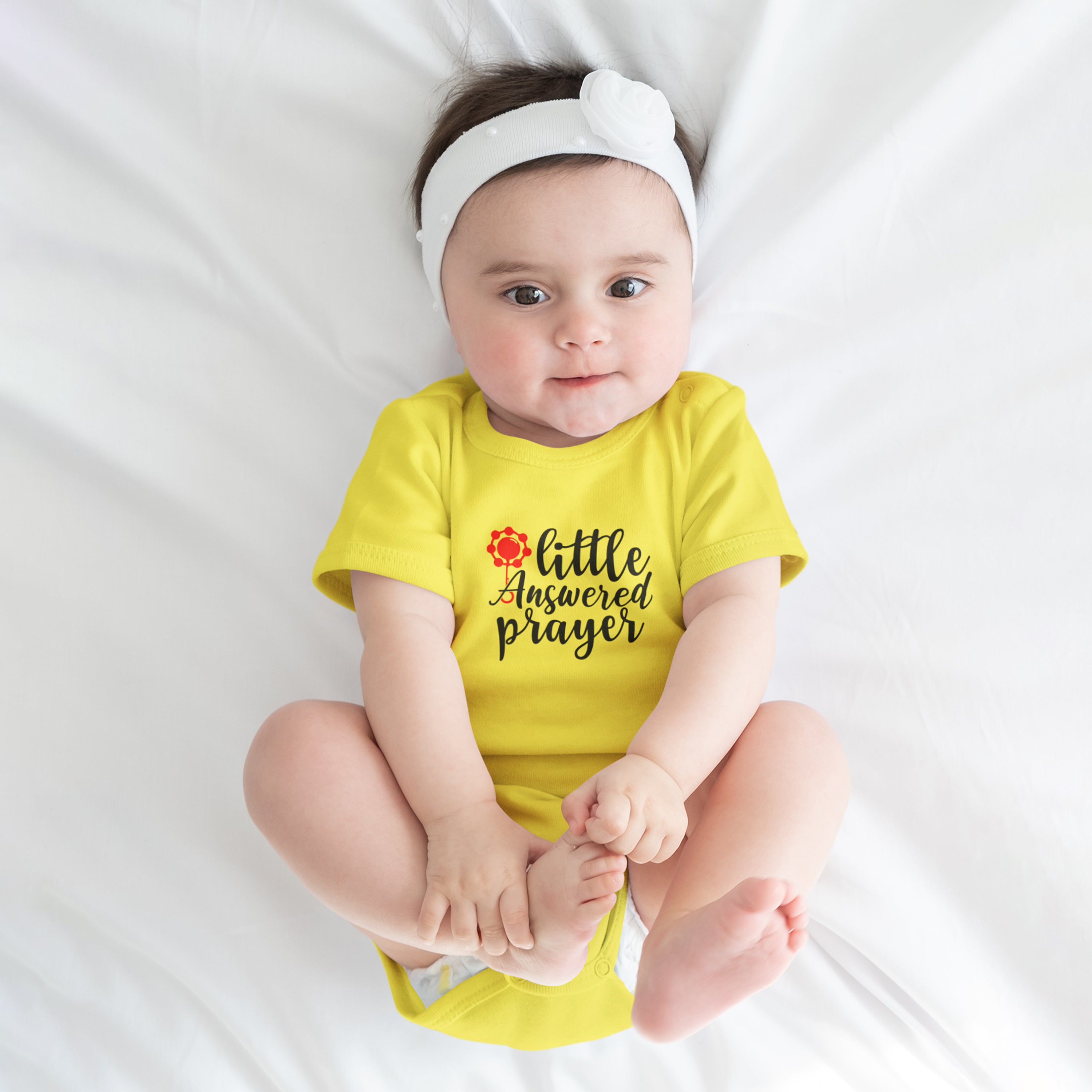 Kid's Rompers | Christian Rompers - Little Answered Prayer – Aaron ...